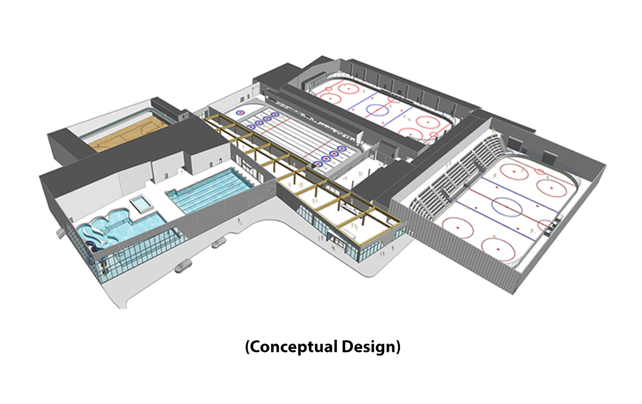 YCE Multiplex Project Spring 2025 Construction - Yellowhead County
