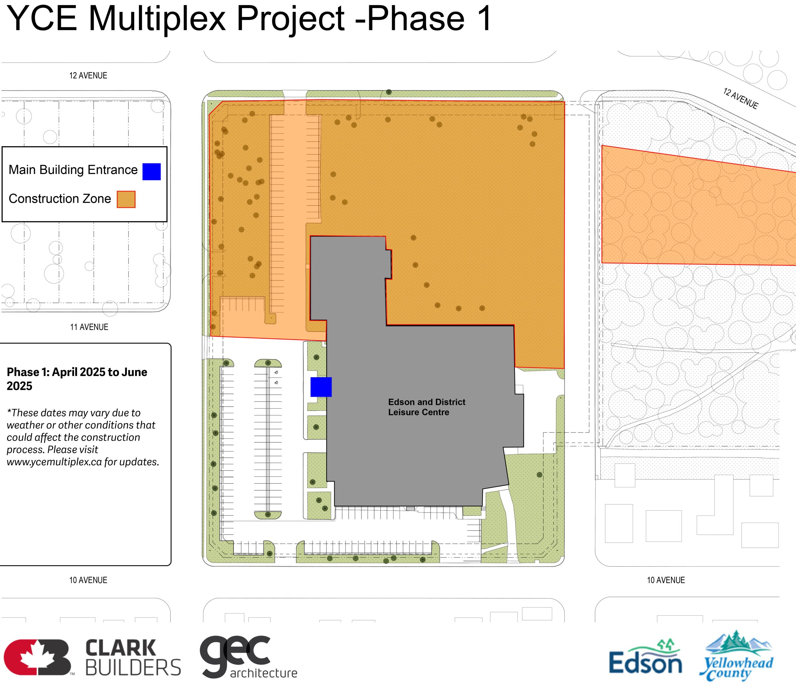 YCE Multiplex Update – Construction Start - Yellowhead County