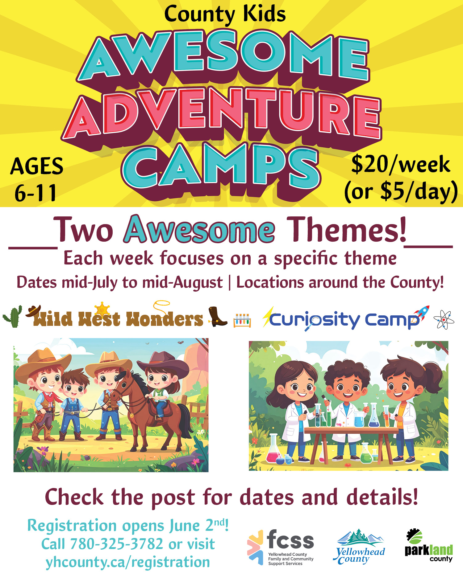 Curiosity Camp - Robb - Awesome Adventure Camps - Yellowhead County