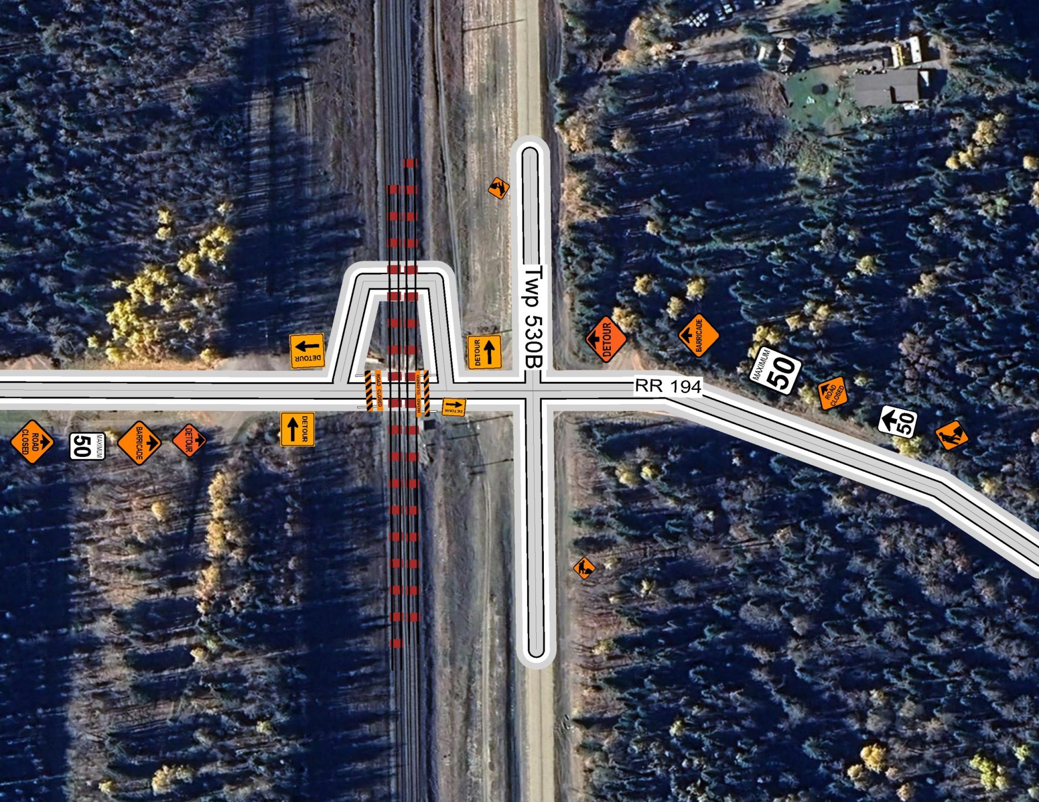 Notice: Detours - Yellowhead County