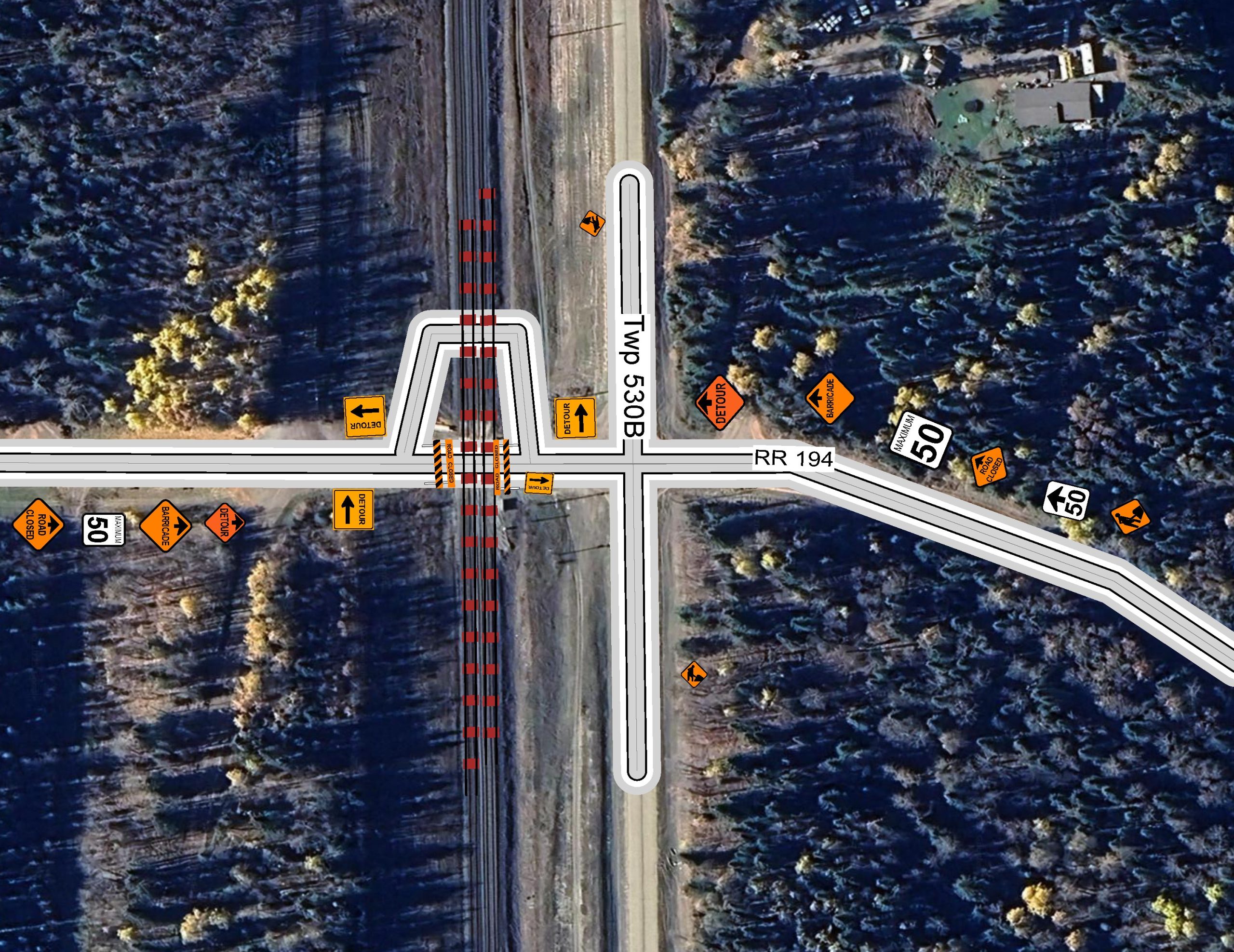 Notice: Detours - Yellowhead County